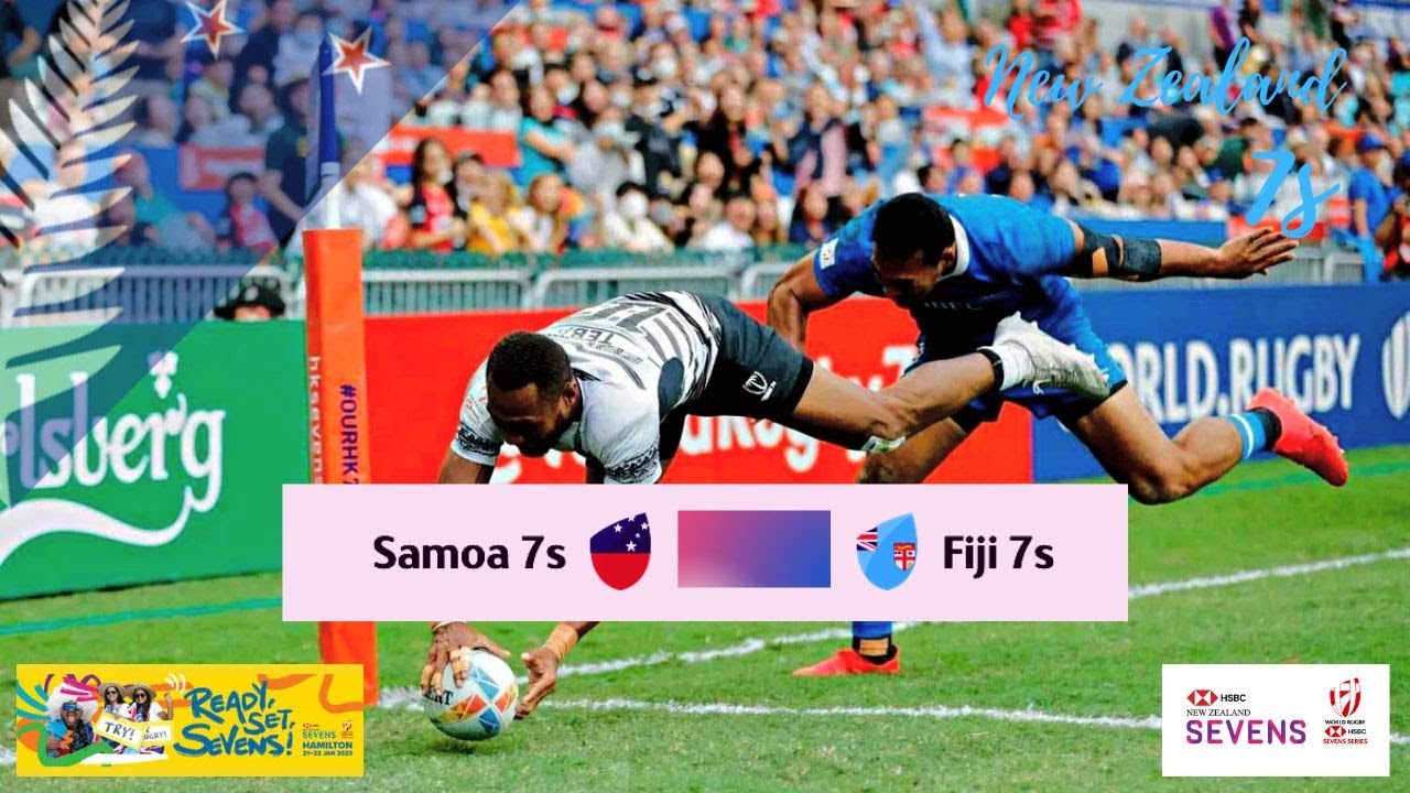HSBC World Rugby 7s Series 2023 Hamilton 7s | Fiji v Samoa - YouTube