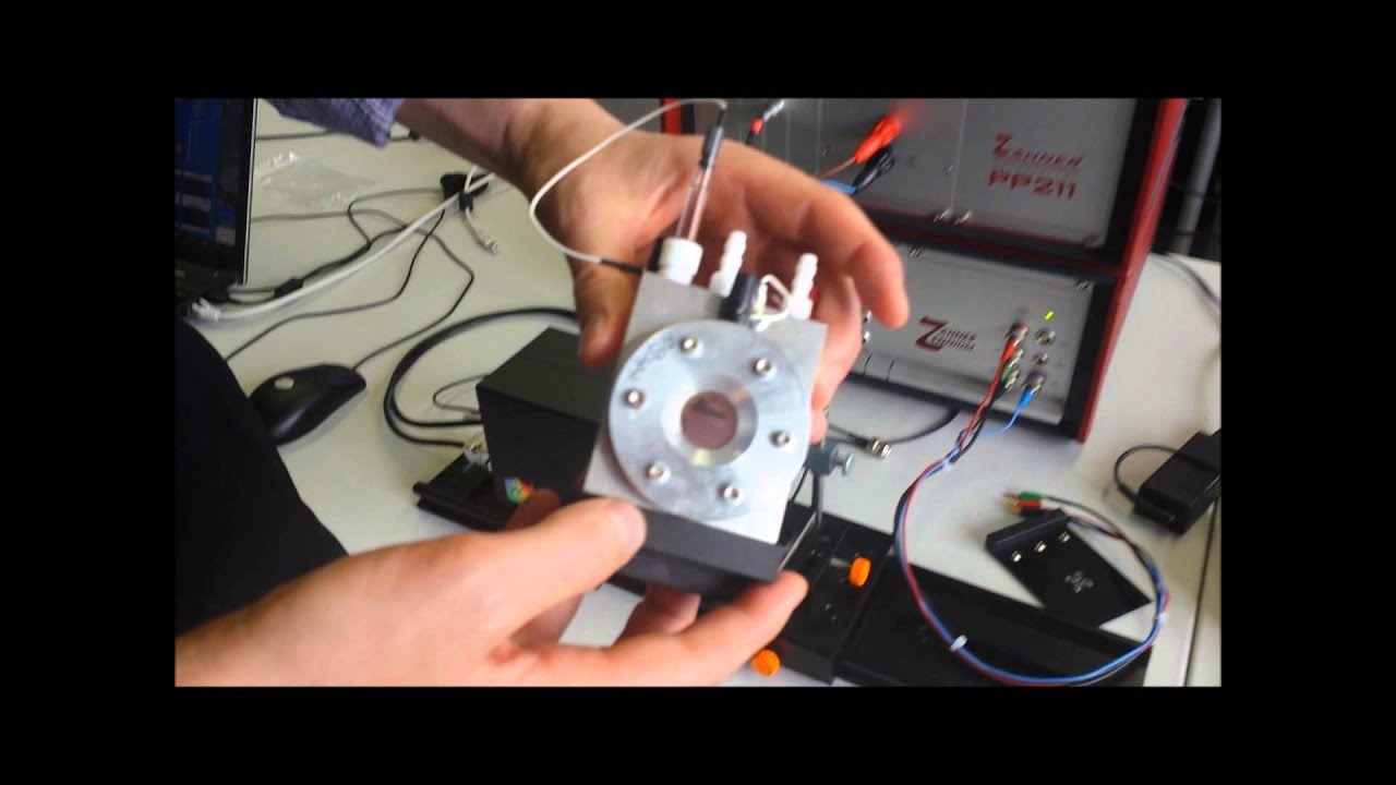 Quick introduction to the Zahner CIMPS system featuring the PECC-2 cell - YouTube