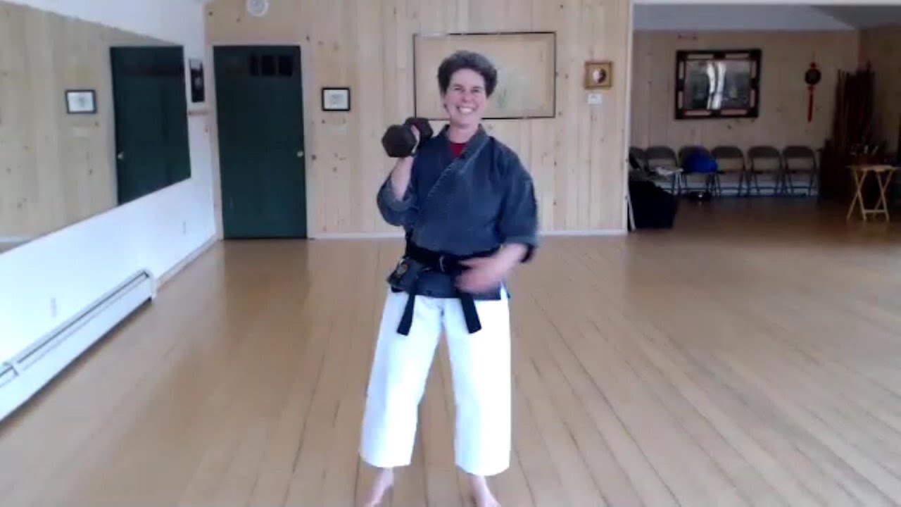 Moms Learn Karate with Renshi Lisa 3_4_2020 - YouTube