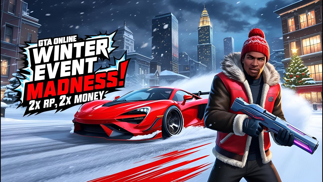 🔴GTA Online Winter Events | Yeti Hunt, 2X Money 2X RP🤑 #gtaonline # ...