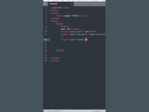 Basic Login Form - YouTube