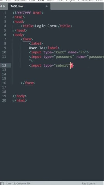 Basic Login Form - YouTube