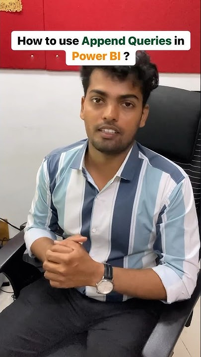 How to use Append Queries in Power BI ? - YouTube