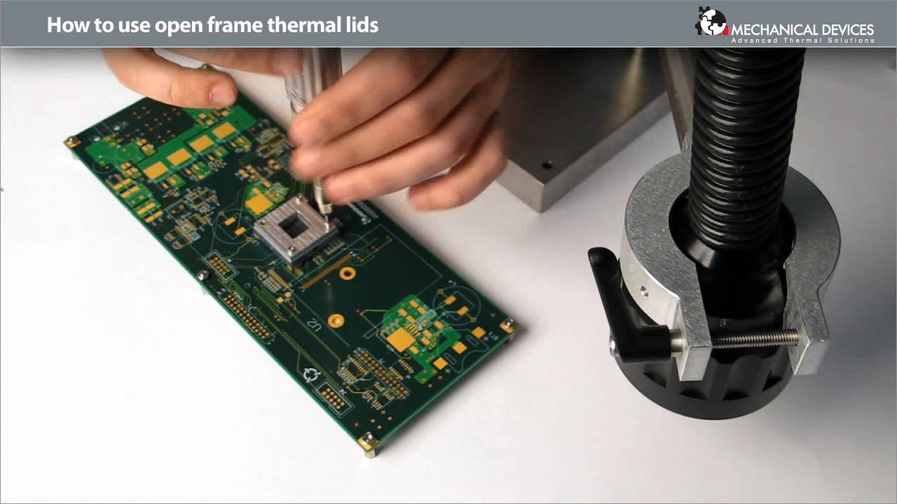 How to use Open Frame Thermal Lids - YouTube