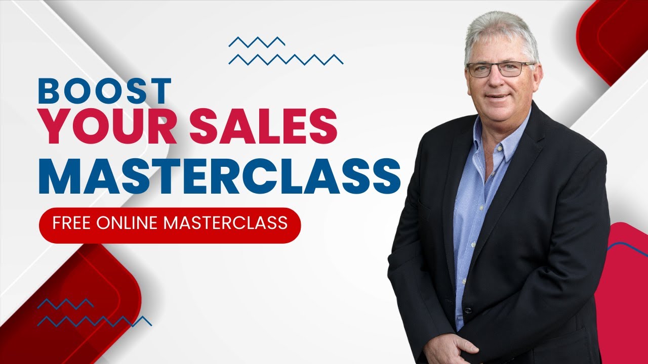 Boost Your Sales Masterclass Event - YouTube