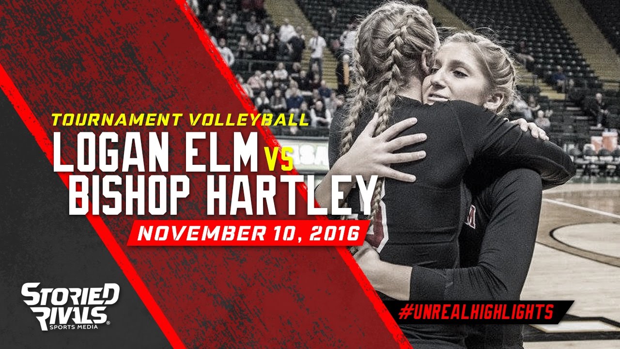 HS Volleyball | Bishop Hartley vs Logan Elm [STATE SEMIFINAL] [11/10/16 ...