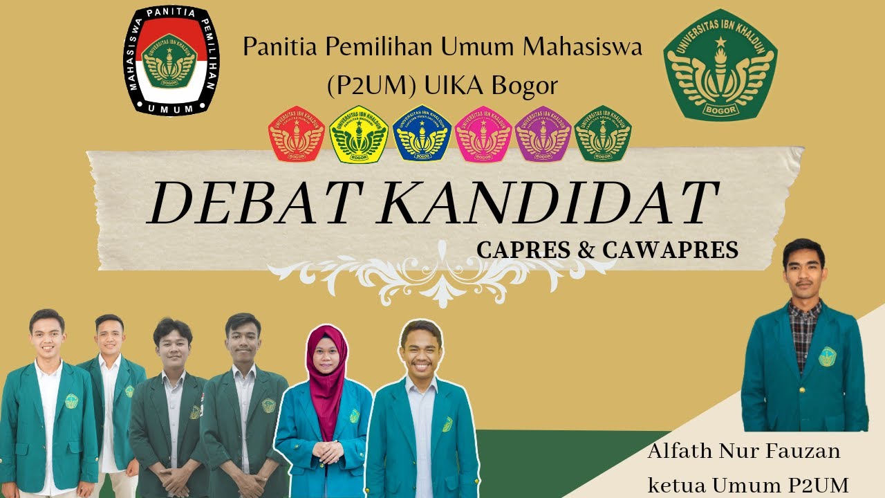 🔴[LIVE EVENT] Debat Kandidat Calon PRESMA & WAPRESMA Periode 2022-2023 ...