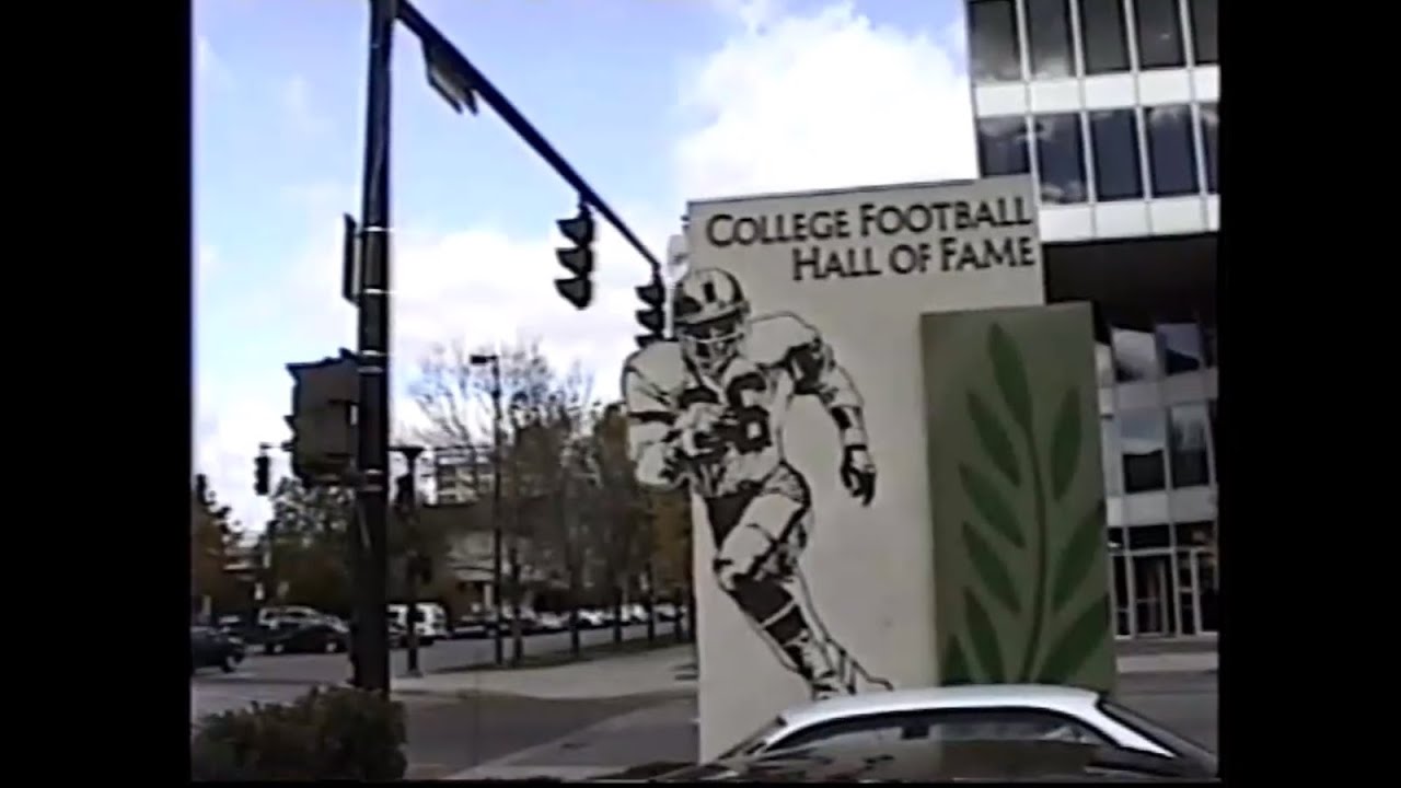 Oct 1998 Trip to South Bend & College Football Hall of Fame - YouTube