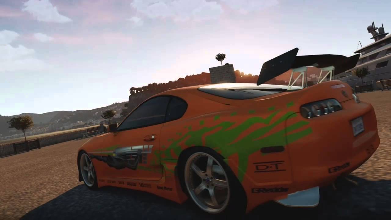 TOYOTA SUPRA DO BRIAN OCONNER -FAST AND FURIOUS - YouTube