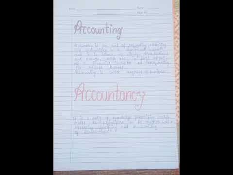 Class 11 Accountancy project file #made by me # Lakshita Dhankhar ...