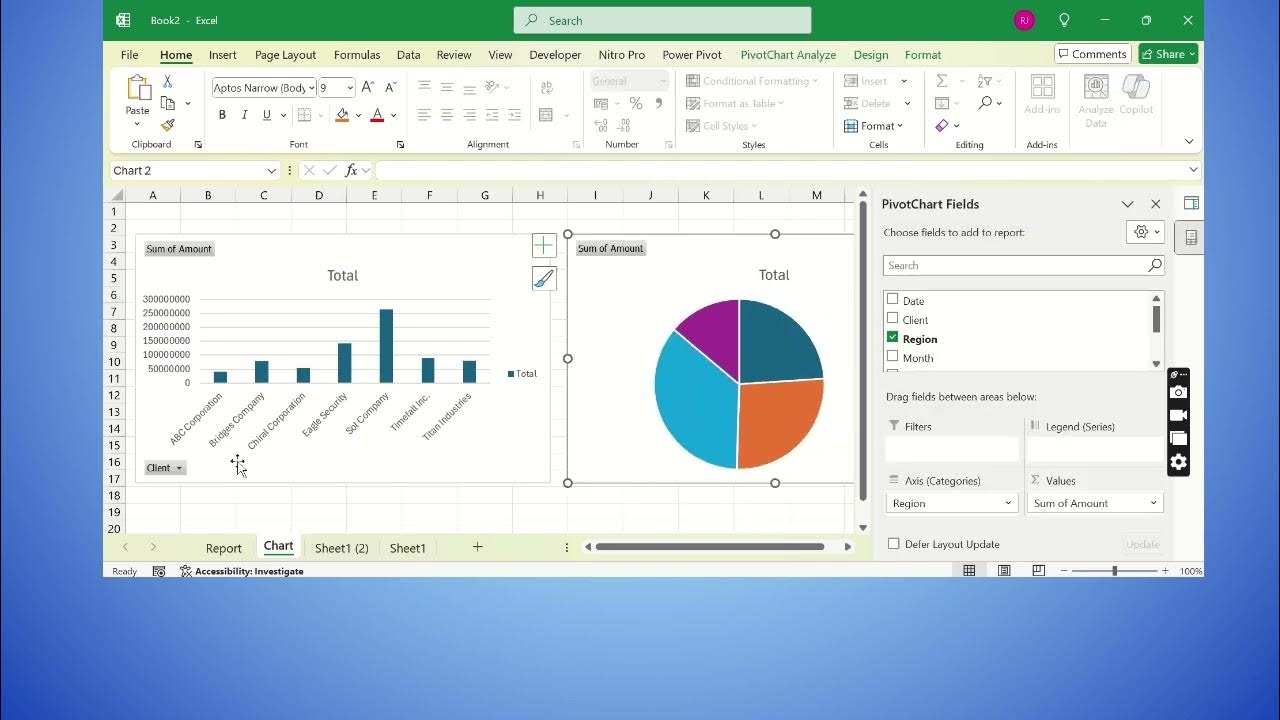 Excel Automation: Stop Manual Work & Automate Pivot Tables & Charts! - YouTube