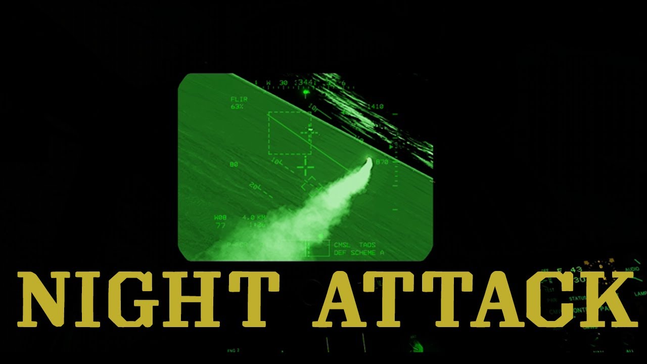 DCS | Apache Night Attack Mission FULLY CREWED sortie - YouTube