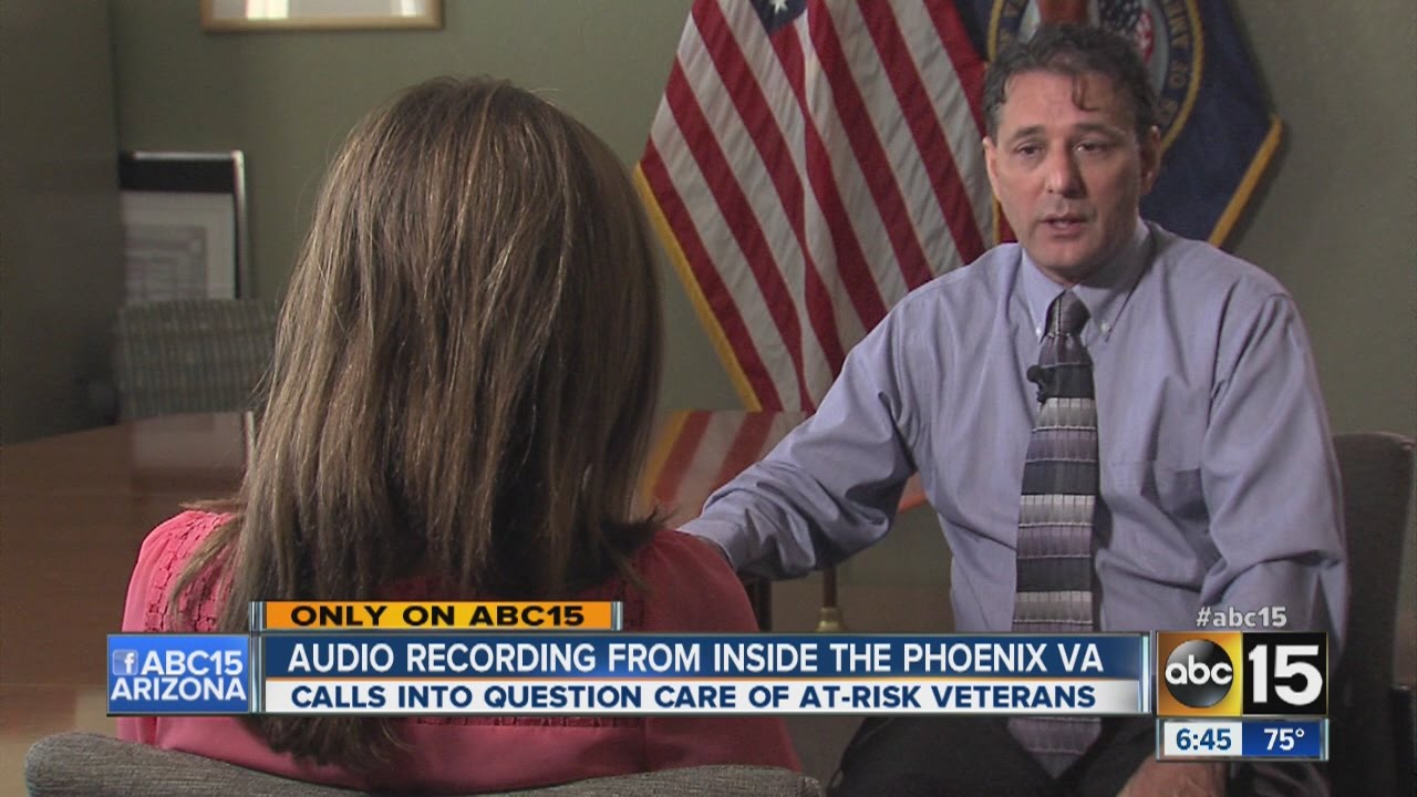 Audio recording released from inside the VA - YouTube