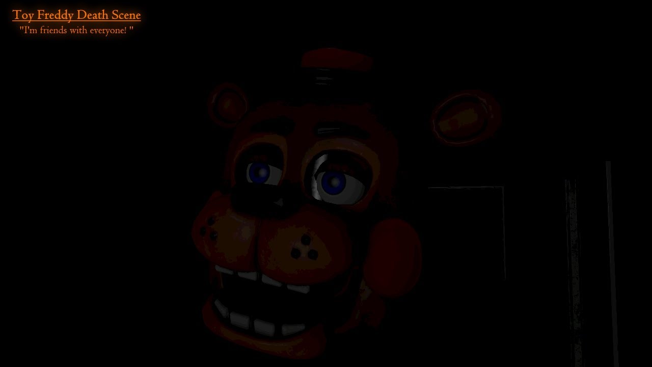 Toy Freddy Death Scene (Fnaf SFM) - YouTube