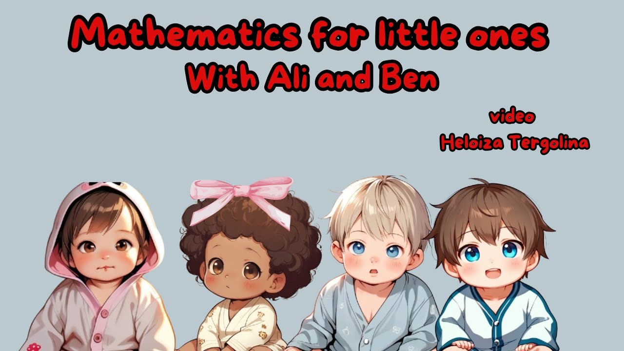 Math for the little ones with Ali and Ben: number 1 - YouTube