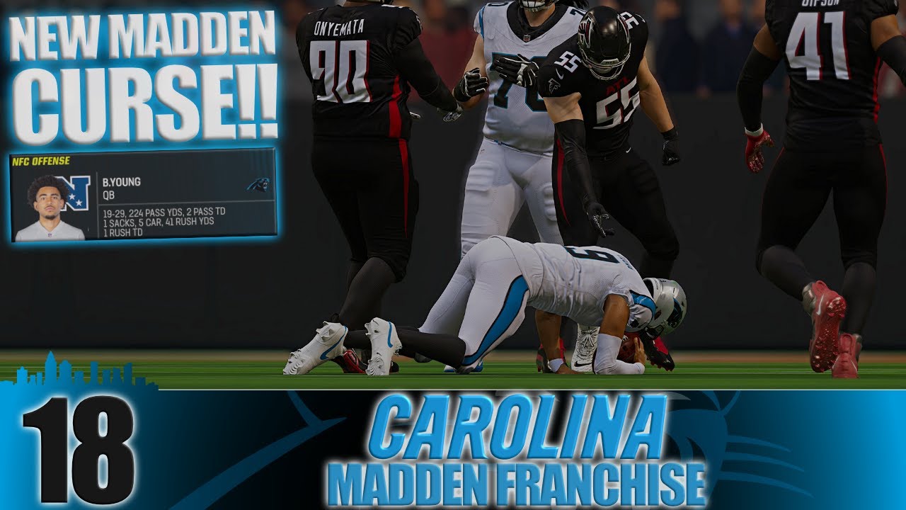 NFC Offensive Player of the Week CURSE!! | Madden 24 Carolina Panthers ...