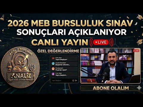 2026 MEB BURSLULUK SONUÇLARI AÇIKLANDI? CANLI YAYIN
