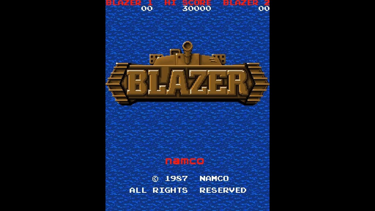 Arcade Longplay [1088] Blazer (JP) - YouTube