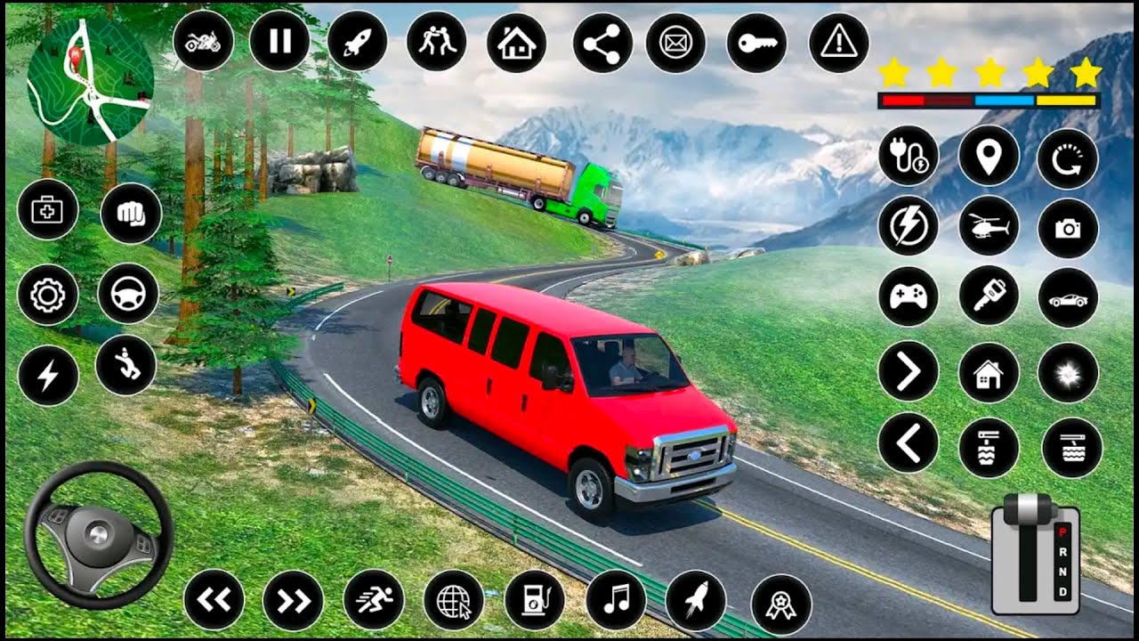 New 3D Van Simulator Driving Game 2025 | Van Simulator Game ZT Van Game ...
