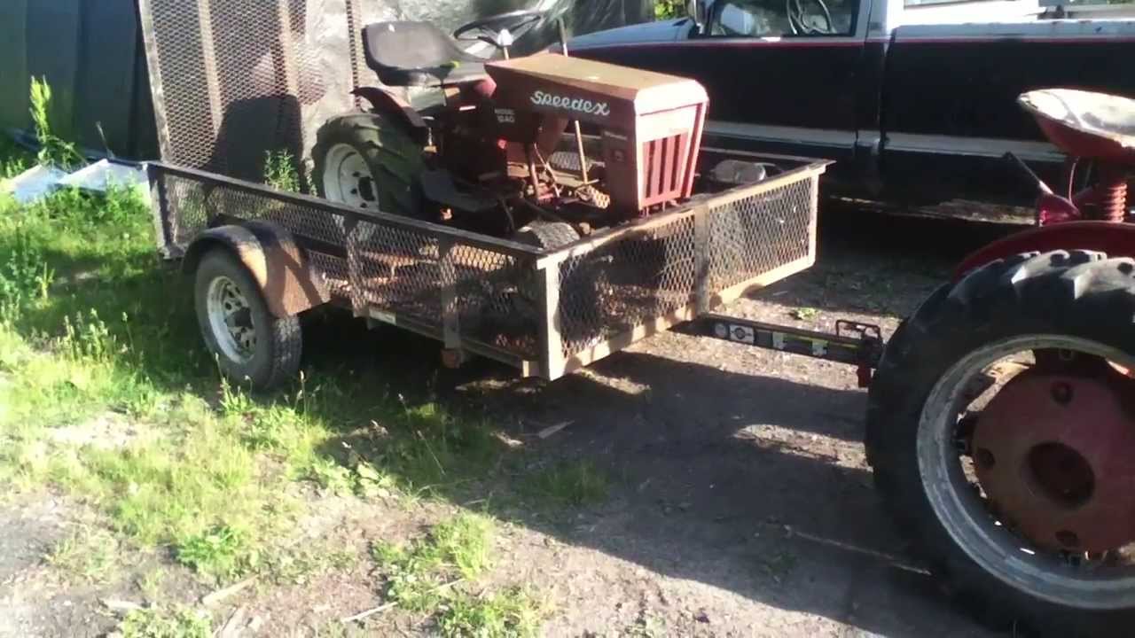 Speedex 1240 tractor - YouTube