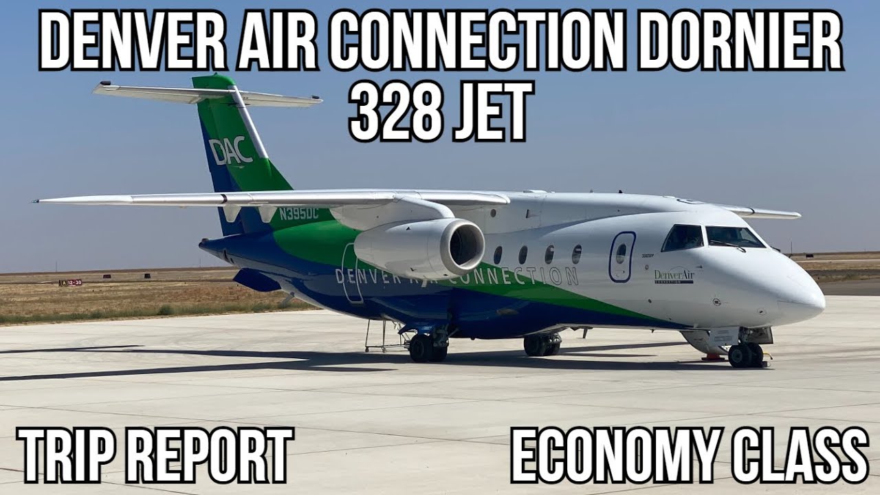 [TRIP REPORT] Denver Air Connection Dornier 328 Jet | Clovis, NM (CVN ...