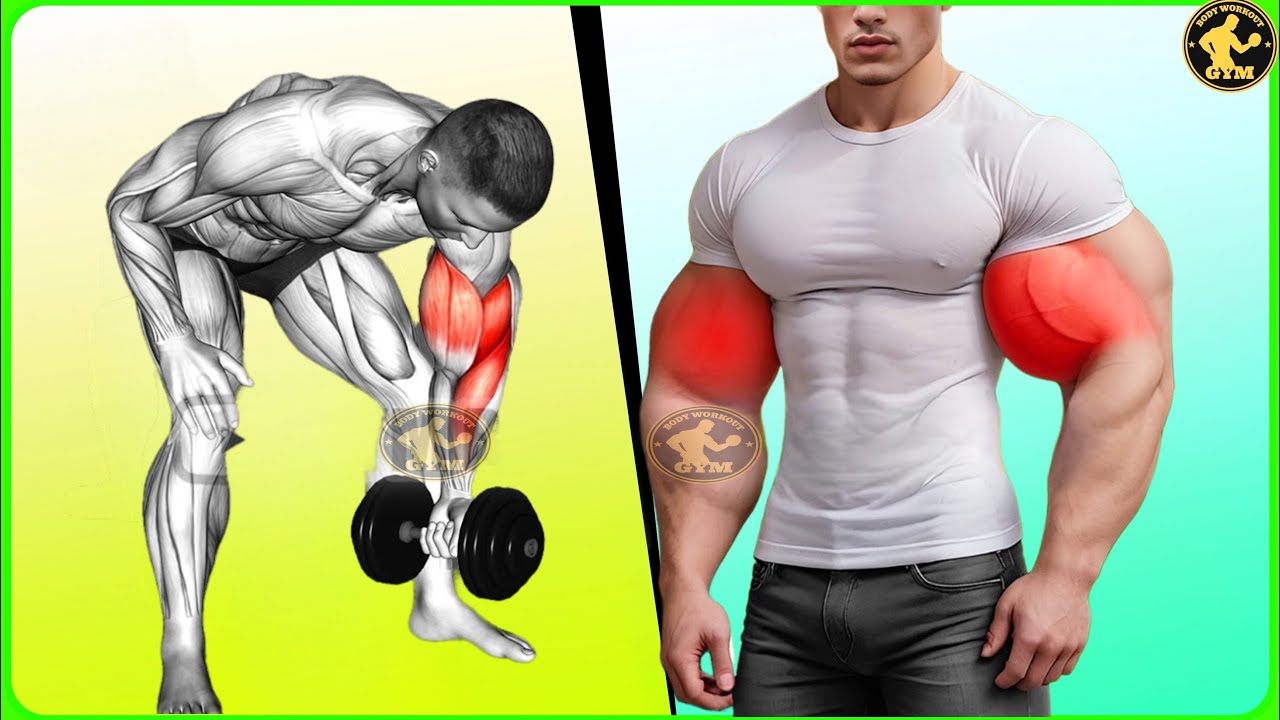 The Secret to Viral Biceps Exercise | Gym Motivation - YouTube