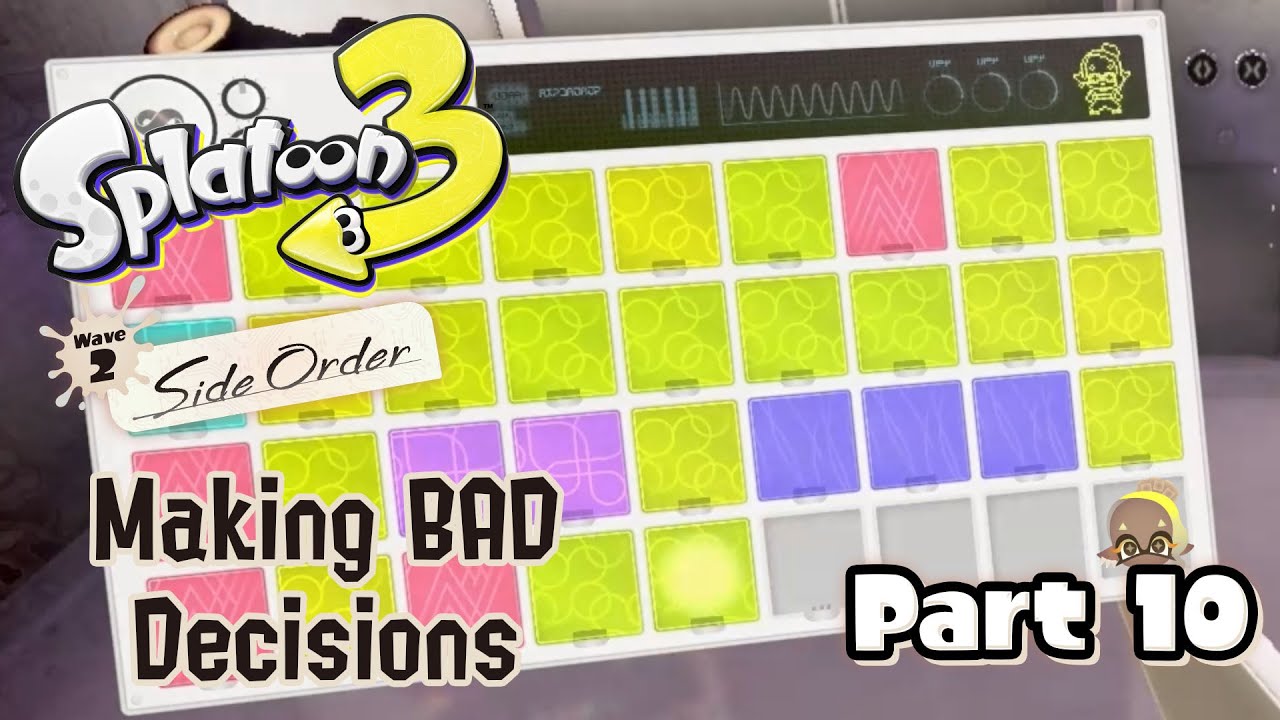 Slicing everything with Frye's Palette | Splatoon 3 Side Order Part #10 ...