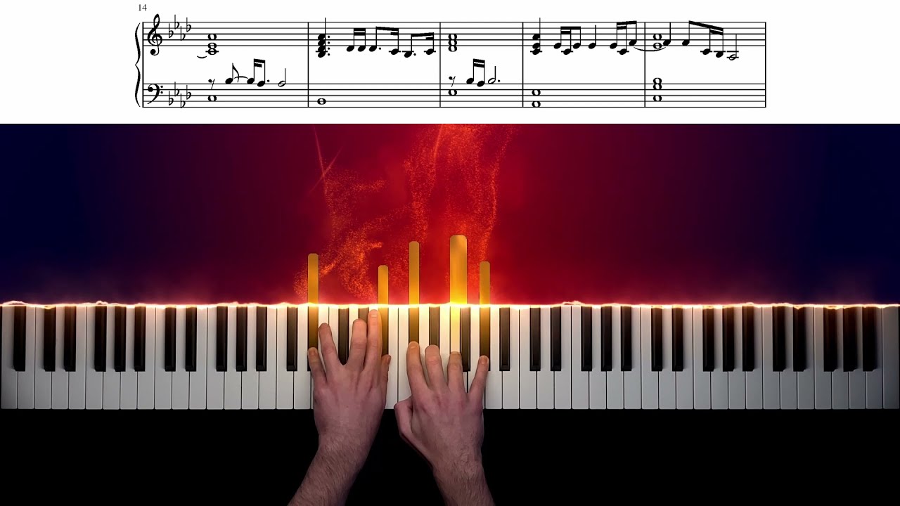 Adele To Be Loved Piano Cover Sheet Music Youtube