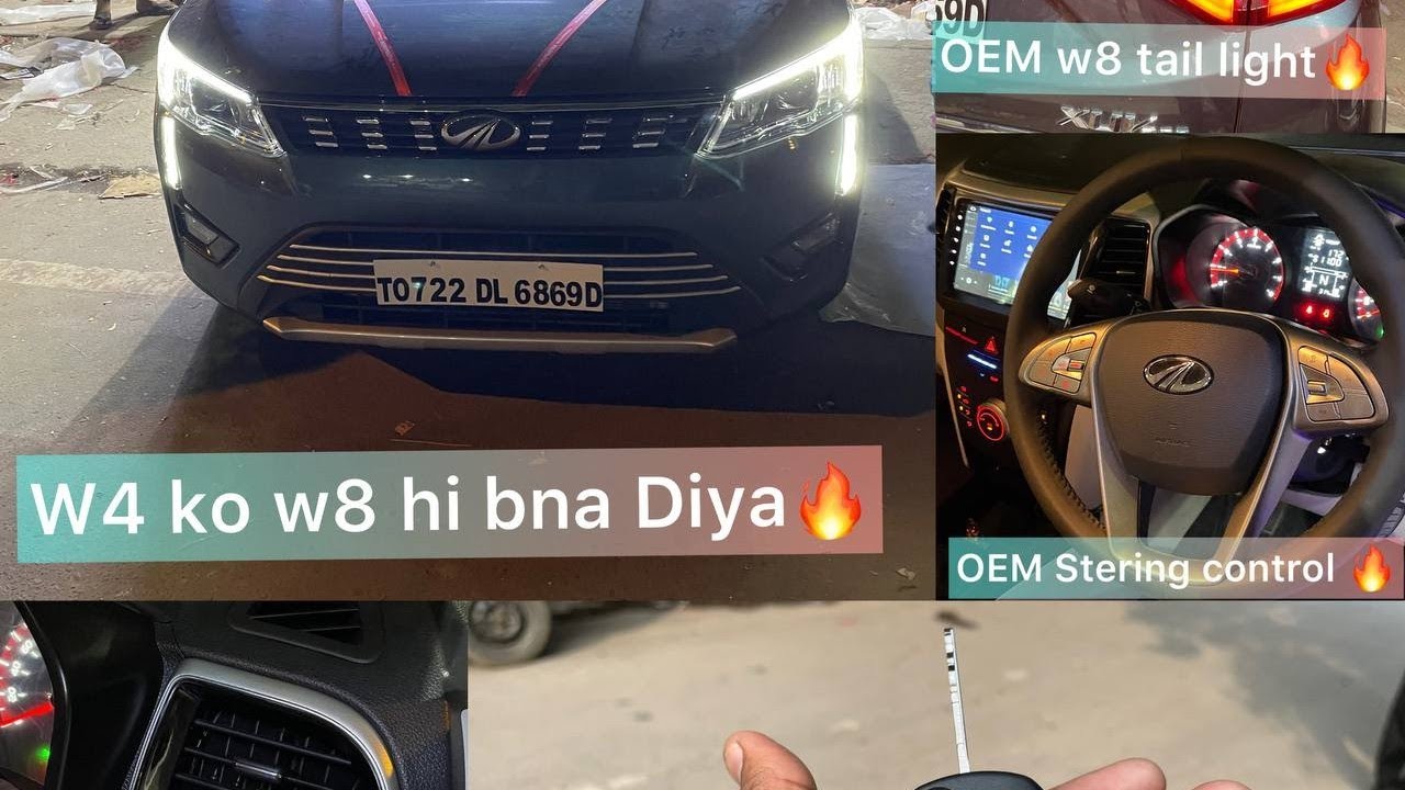 Xuv300 modified🔥Mahindra xuv300 modified🔥xuv300 2022 DRL🔥modified ...
