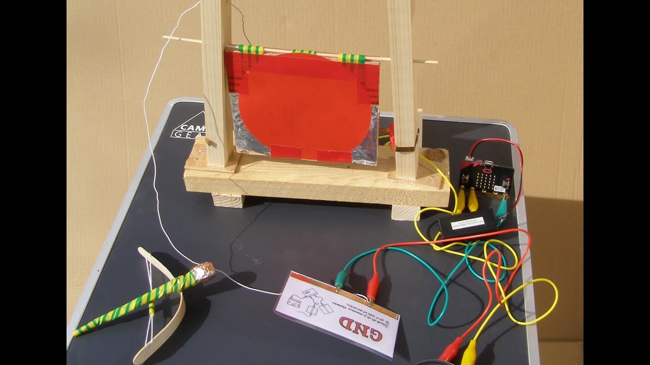 DIY micro:bit archery game - YouTube