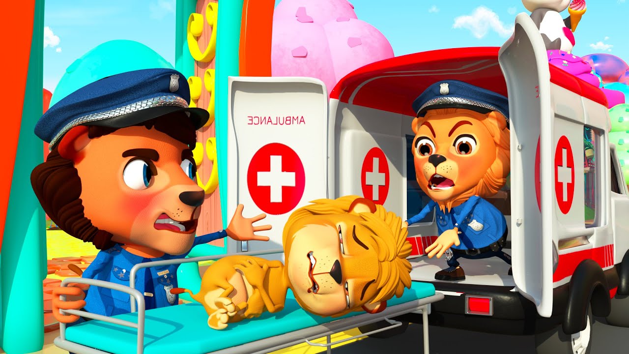 Baby Police with Ambulance - Police Car and Ambulance Song More Nursery ...