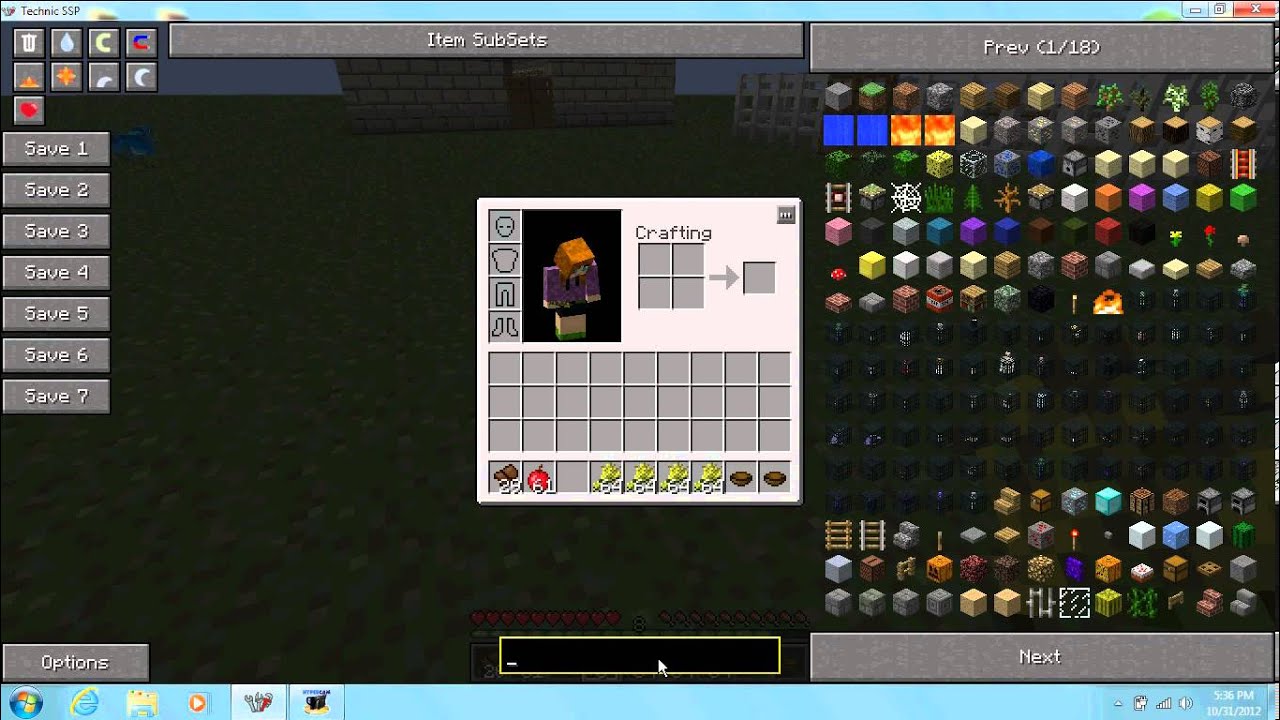 how to tame and breed horses in mo creatures - YouTube