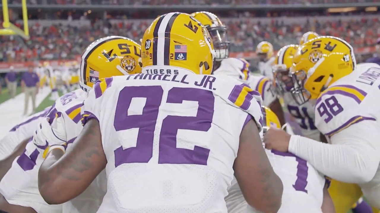 Neil Farrell Jr. (DL) 2018 Season Highlights - LSU Football - YouTube