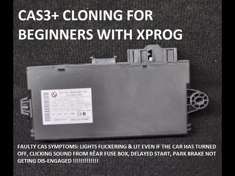 CAS3+ cloning for Beginners using Xprog!!! Error code A0A9 - YouTube