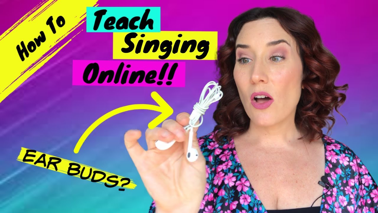 How Do Online Lessons Work - Teaching Voice Lessons Online - YouTube