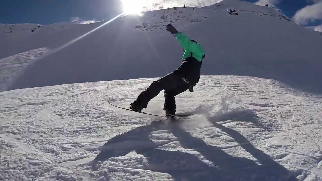 Snowboarding Kicking Horse Mountain Resort 2014 - YouTube