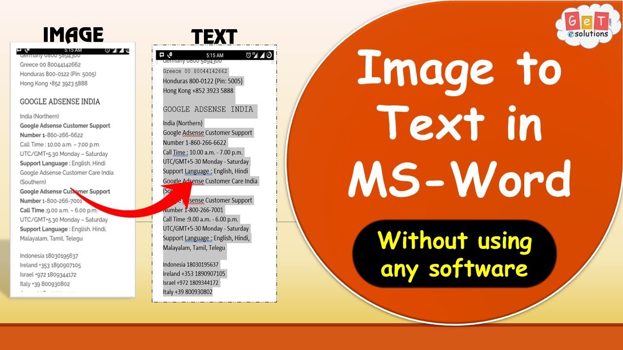 How To Extract Text From Screenshot Scanned Images In MS Word How To Extract Text From Screenshot Scanned Images In MS Word