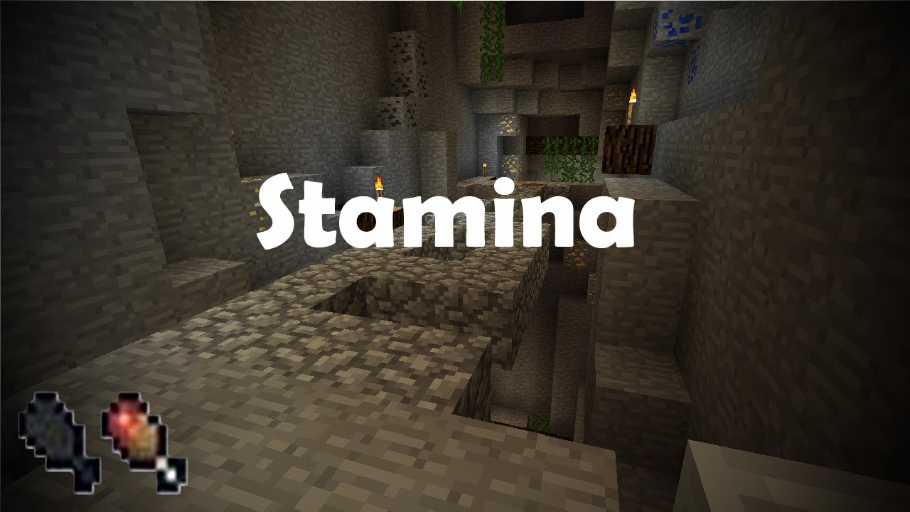 Stamina Simulation in Vanilla Minecraft - YouTube