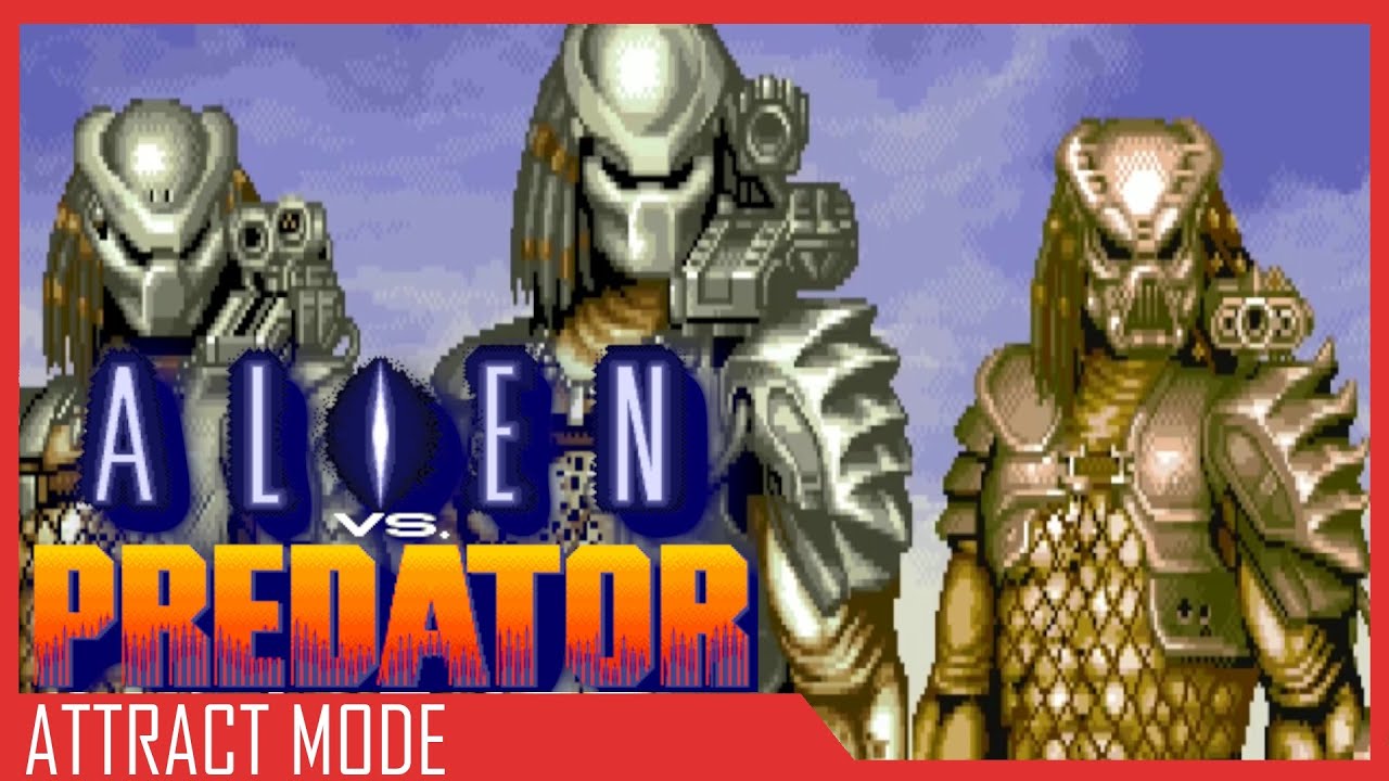 Alien Vs. Predator Arcade Attract Sequence/Mode || Alien Vs Predator ...