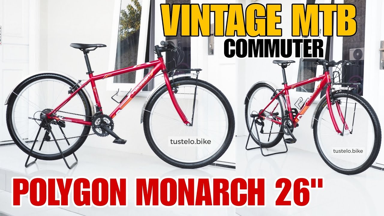 Vintage MTB Commuter Polygon Monarch 26 Tustelo.bike ️ - YouTube