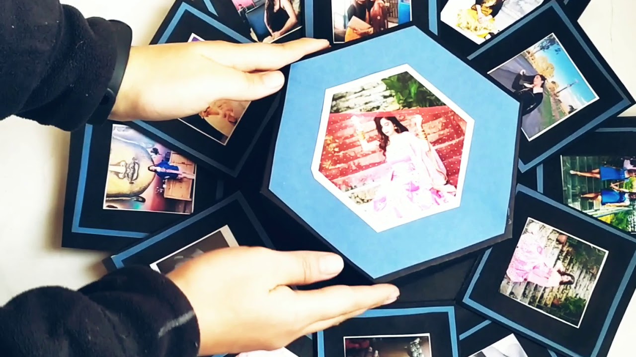 6 layer Explosion Box - YouTube