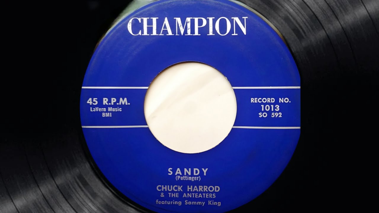 Chuck Harrod & The Anteaters - Sandy (1959) - YouTube