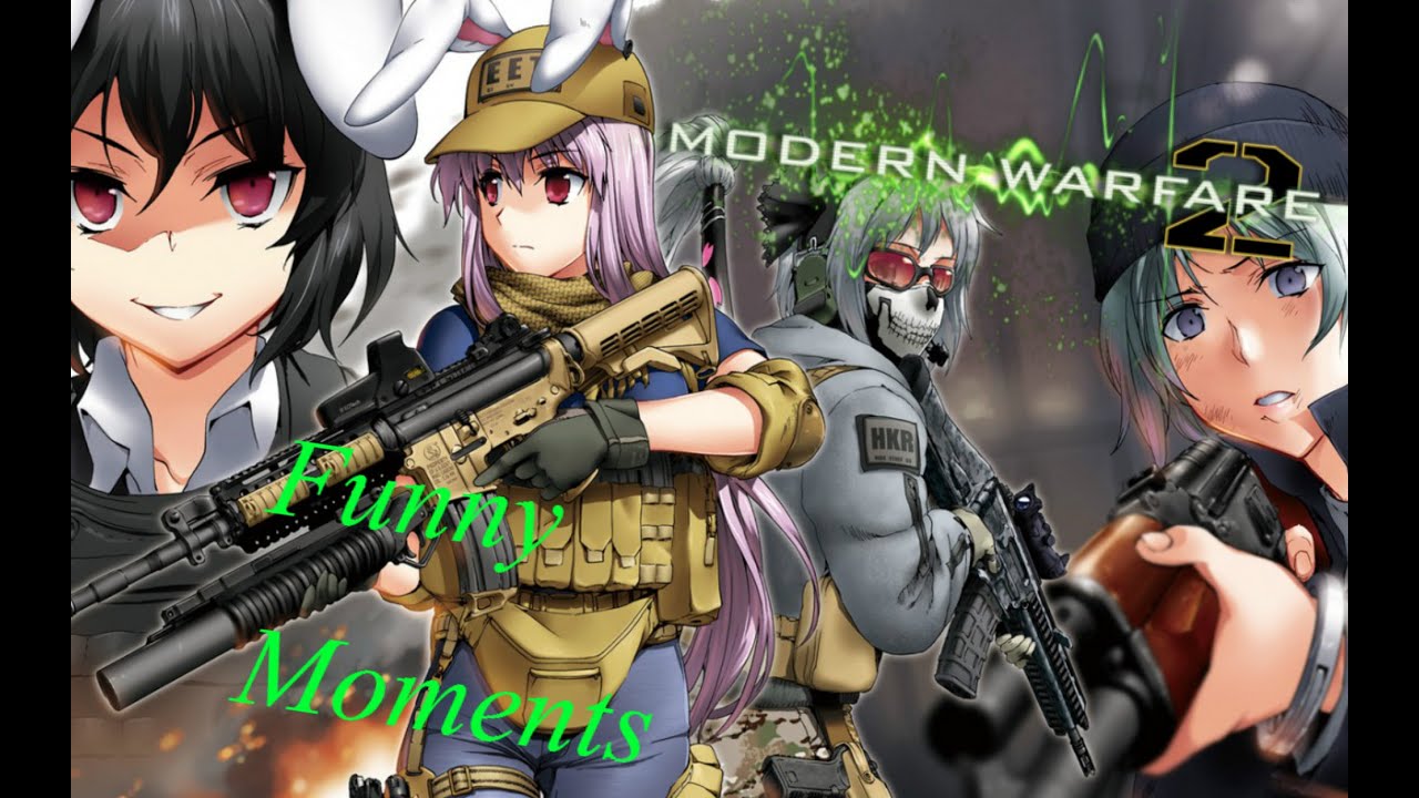 Call of Duty MW2 Funny Moments with The Crew - YouTube