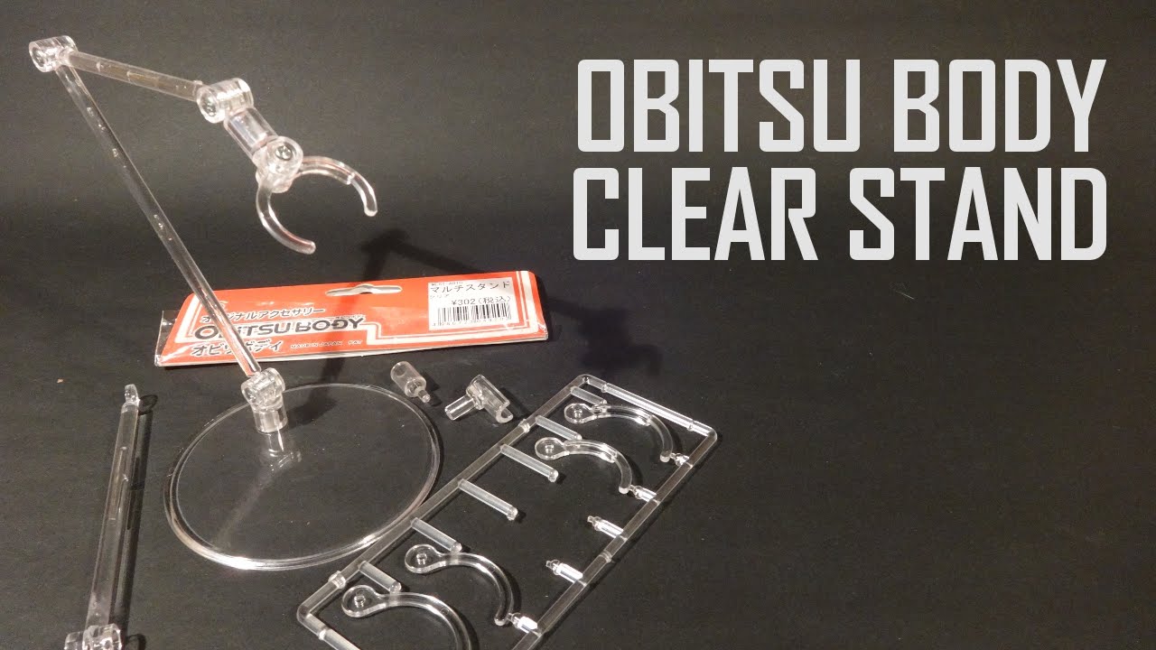 Obitsu Body Clear Stand | recenzja podstawki/action base - YouTube