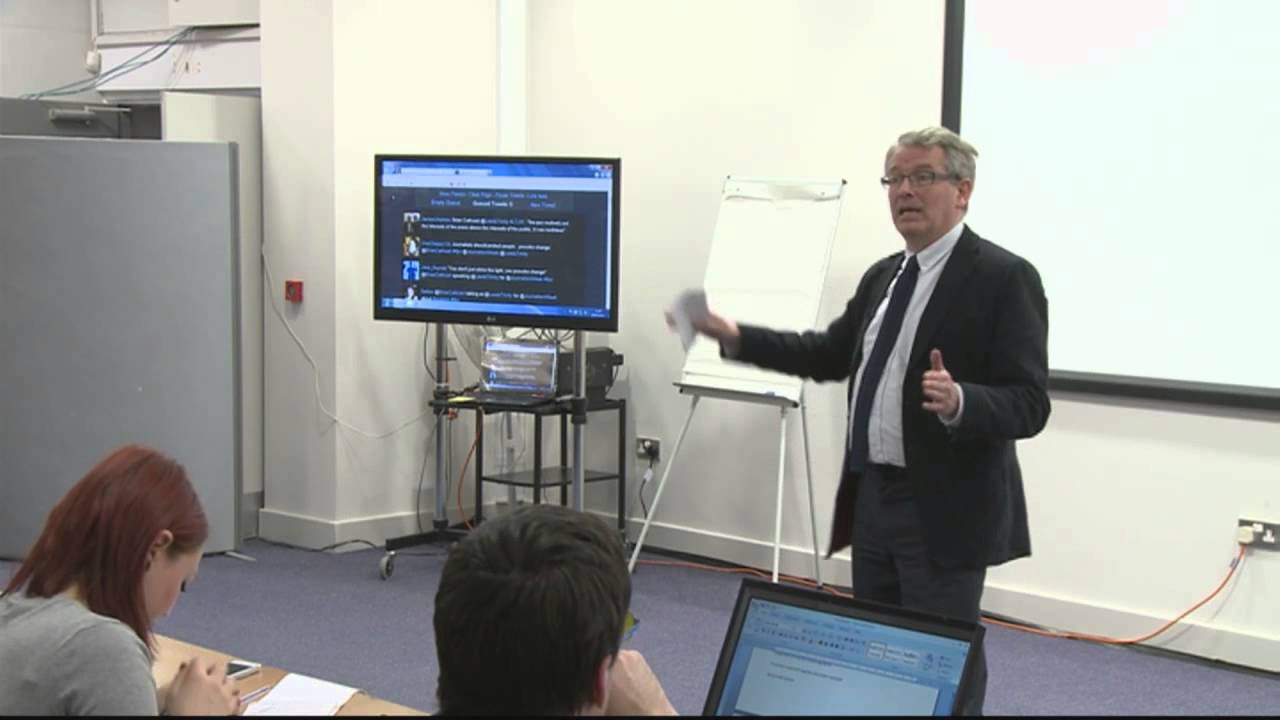 Prof. Brian Cathcart Founder, Hacked Off Campaign - YouTube