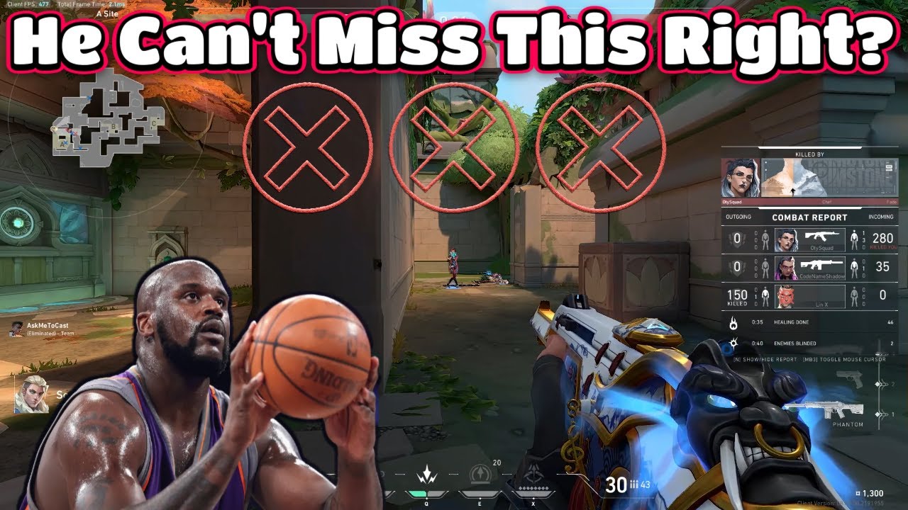 Shaq Plays Valorant Now? (Casting Swiftplays like it's VCT) - YouTube