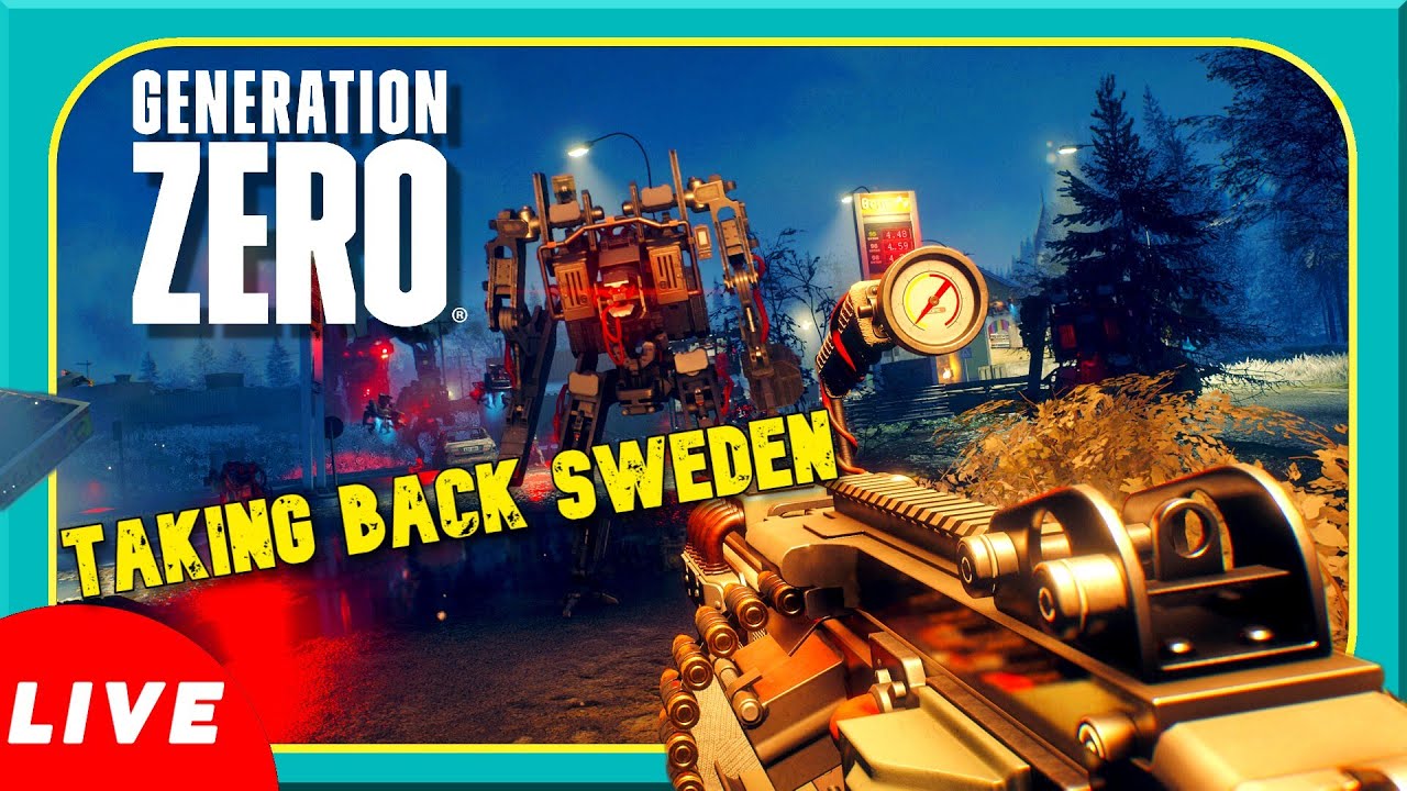 Jaroo and Nitro are Taking Back Sweden One Bot At A Time... | Generation Zero - YouTube