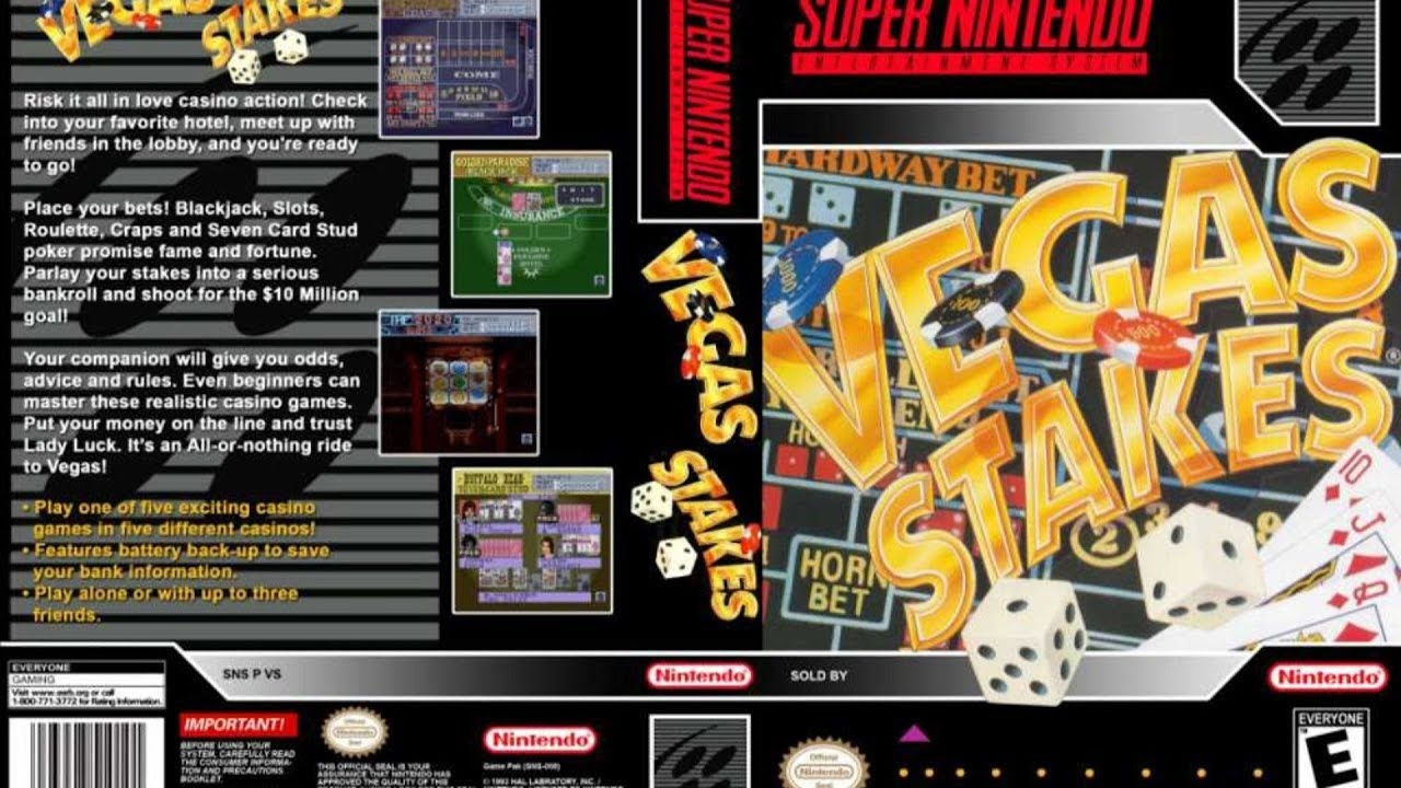 Vegas Stakes (SNES) Playthrough 4K Ultra HD - YouTube