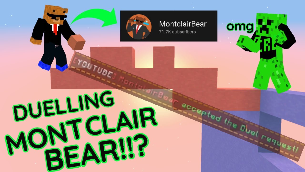 I DUELED @MontclairBear in Bridge And LOST To Lag! - YouTube