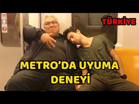 METRODA UYUMA DENEYİ - TÜRKİYE